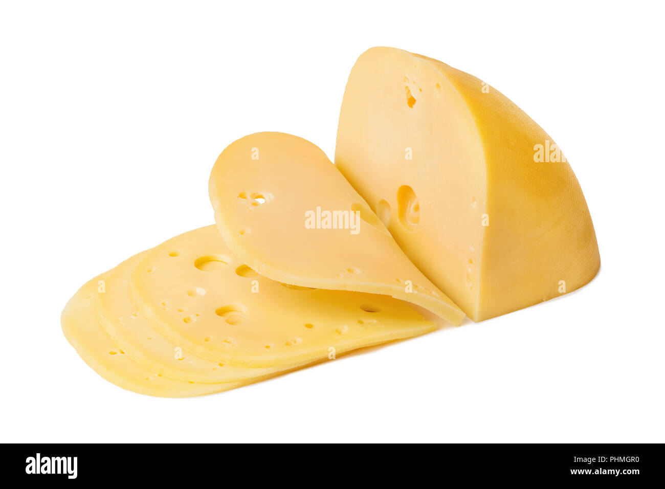 Swiss cheese slices holes hi-res stock photography and images - Alamy