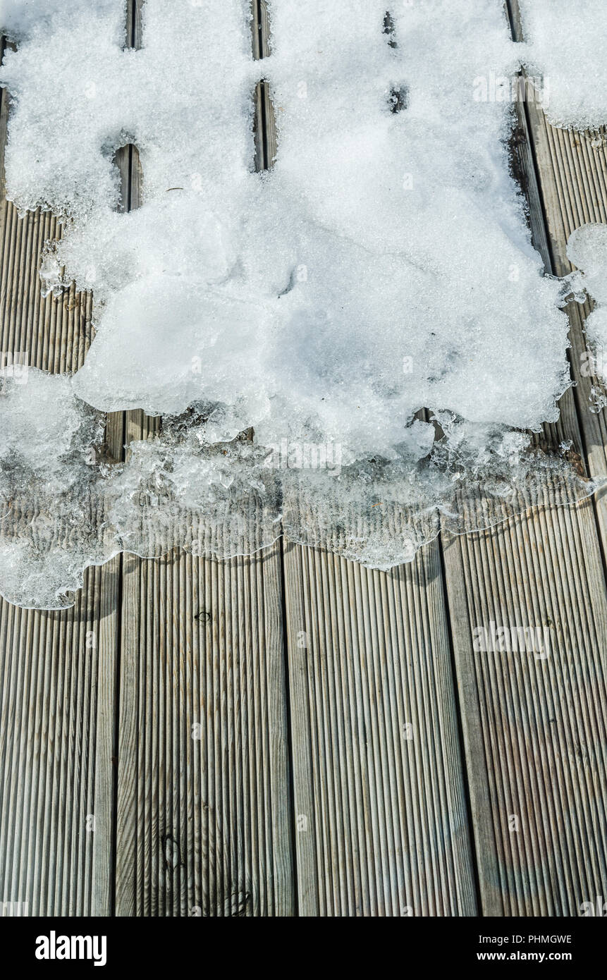 Melting snow table hi-res stock photography and images - Alamy