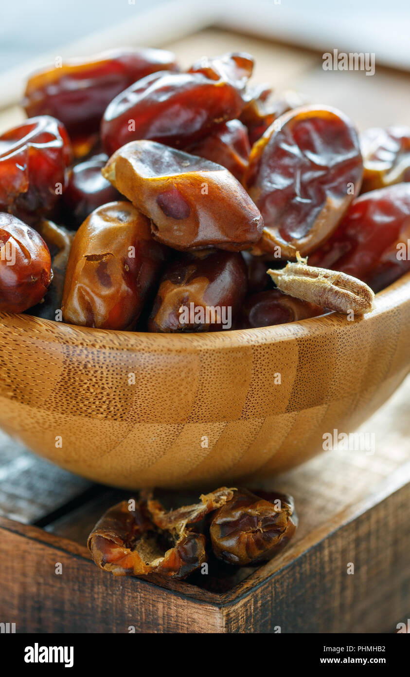 Tasty dried dates in hi-res stock photography and images - Alamy