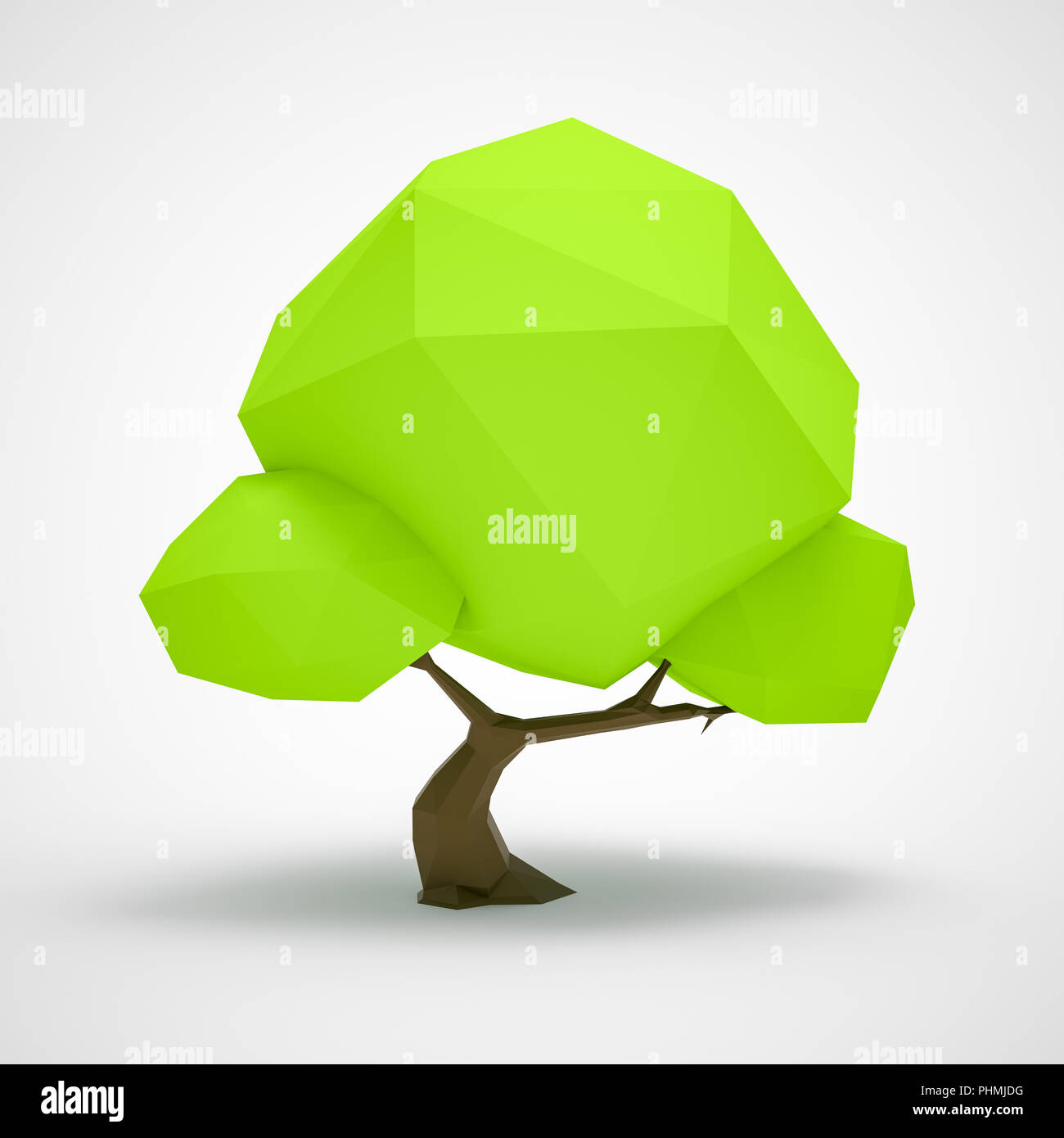 Polygon tree hi-res stock photography and images - Alamy