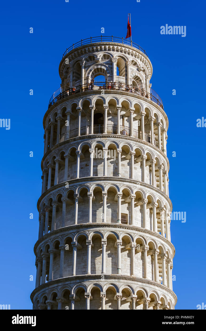 Leaning tower in Pisa Italy Stock Photo - Alamy