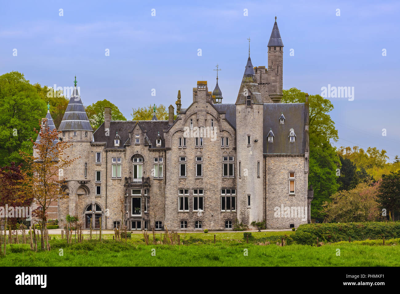 Bornem Castle in Belgium Stock Photo - Alamy