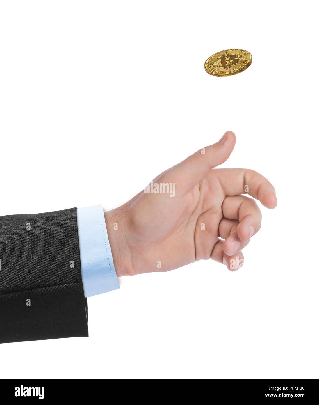 Coin toss game Cut Out Stock Images & Pictures - Alamy