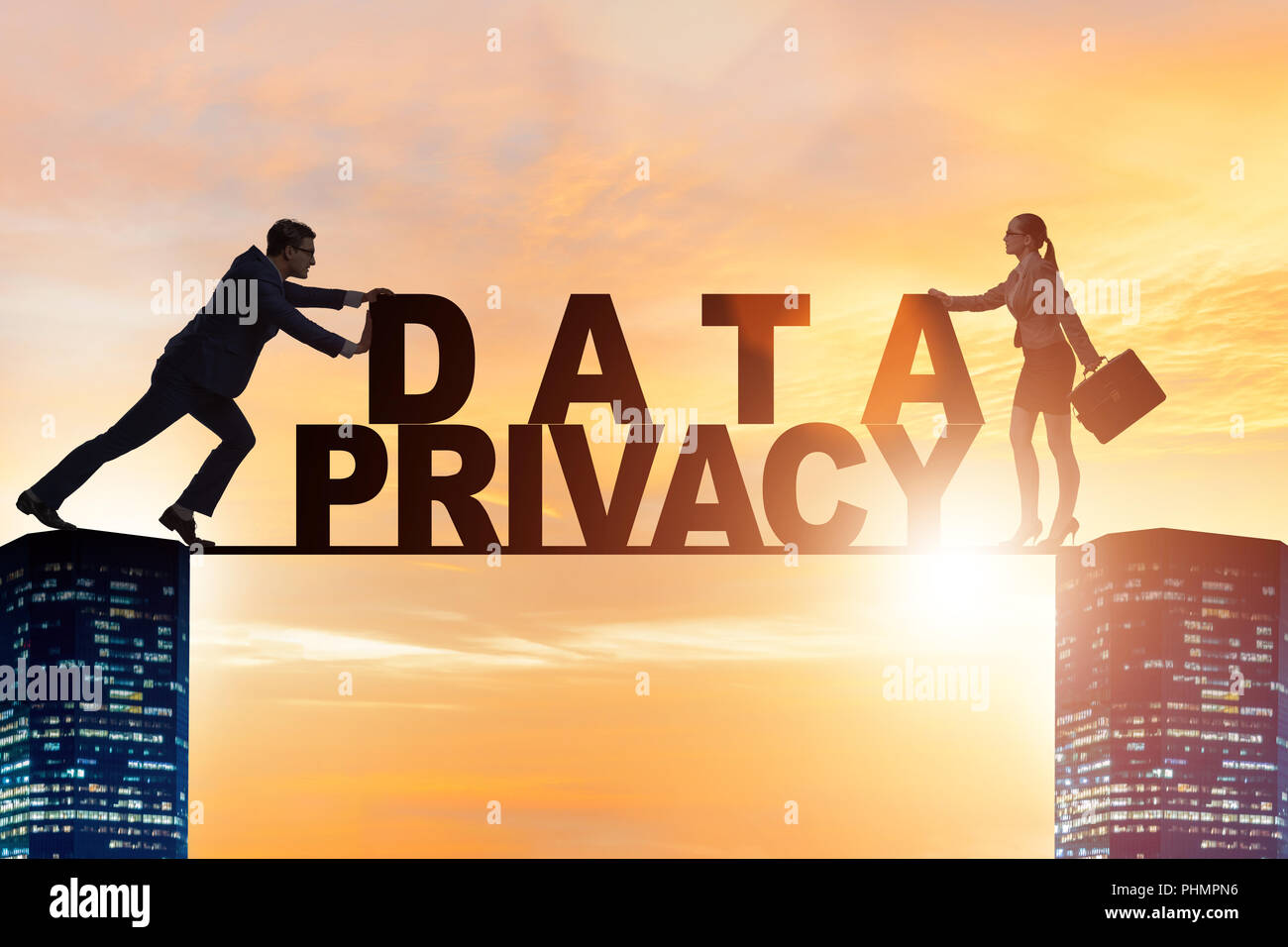 Data privacy concept in modern IT technology Stock Photo - Alamy