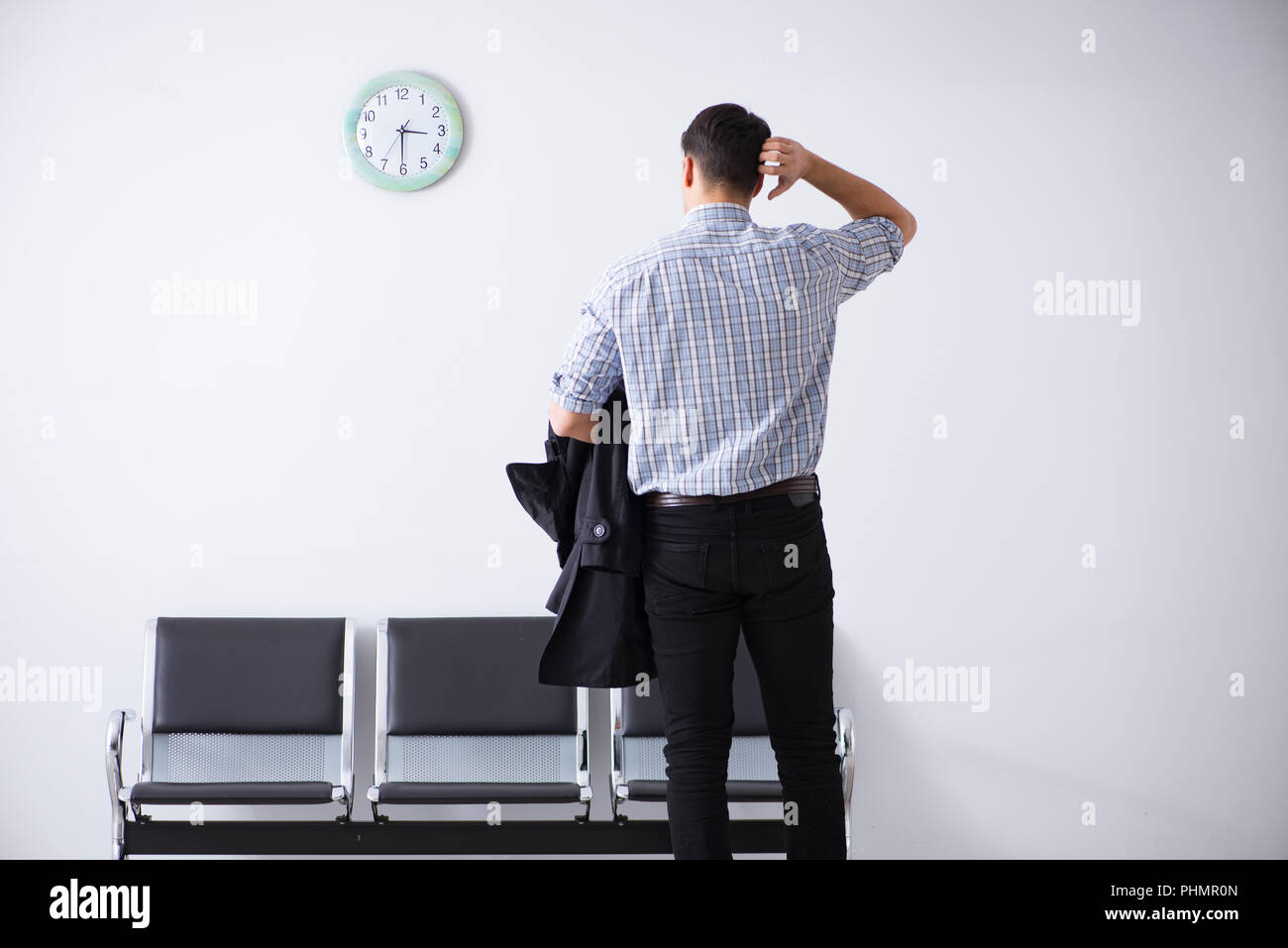 Sad child waiting father hi-res stock photography and images - Alamy