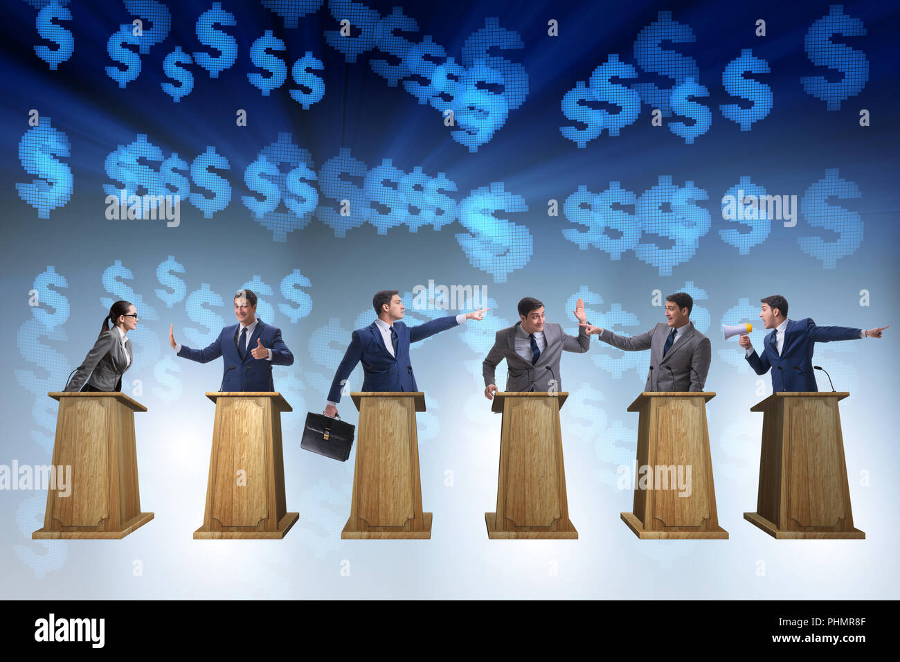 Politicians participating in political debate Stock Photo - Alamy