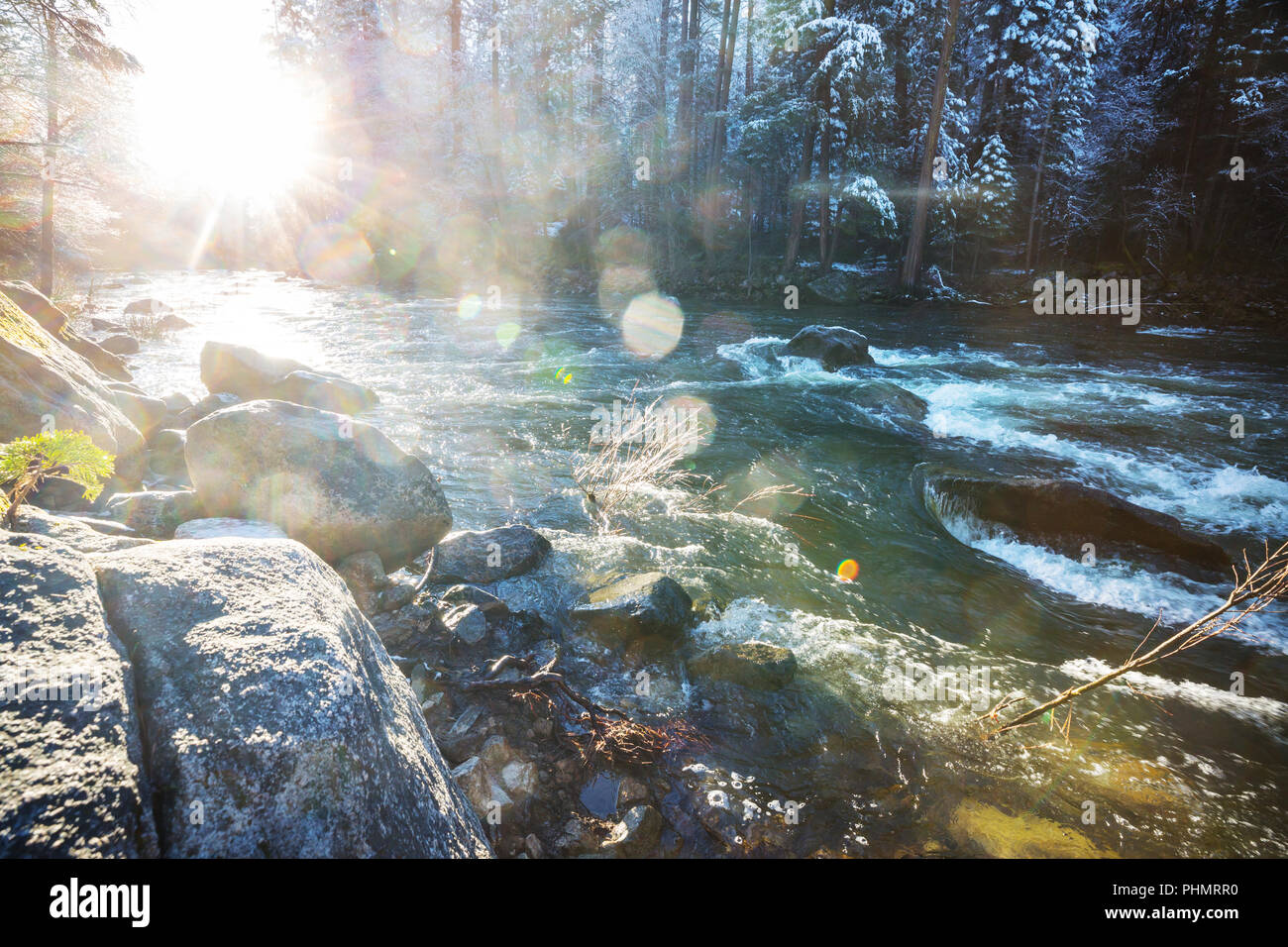 Early spring in Yosemite Stock Photo - Alamy