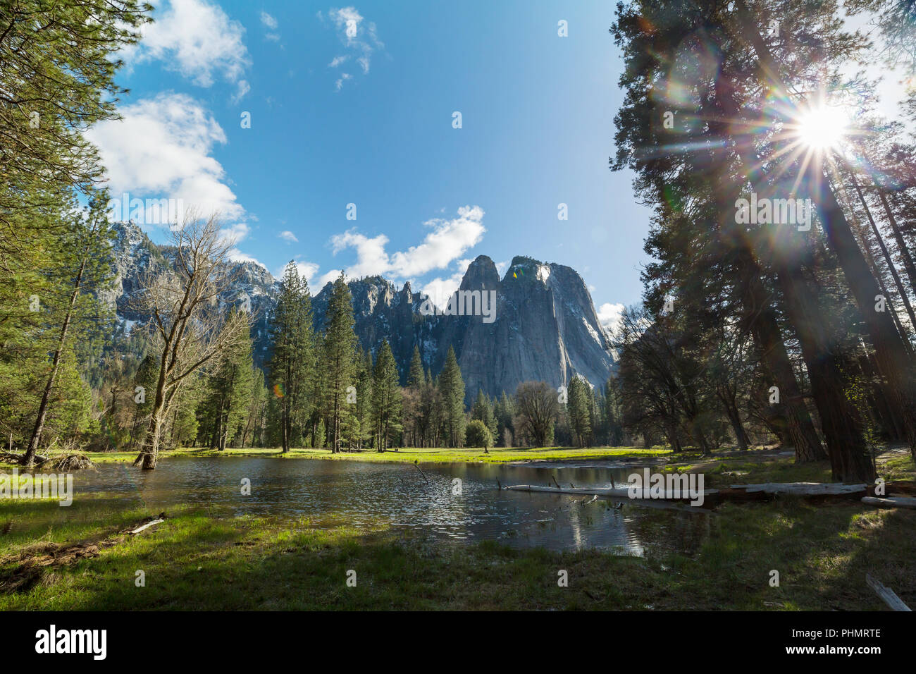 Early spring in Yosemite Stock Photo - Alamy