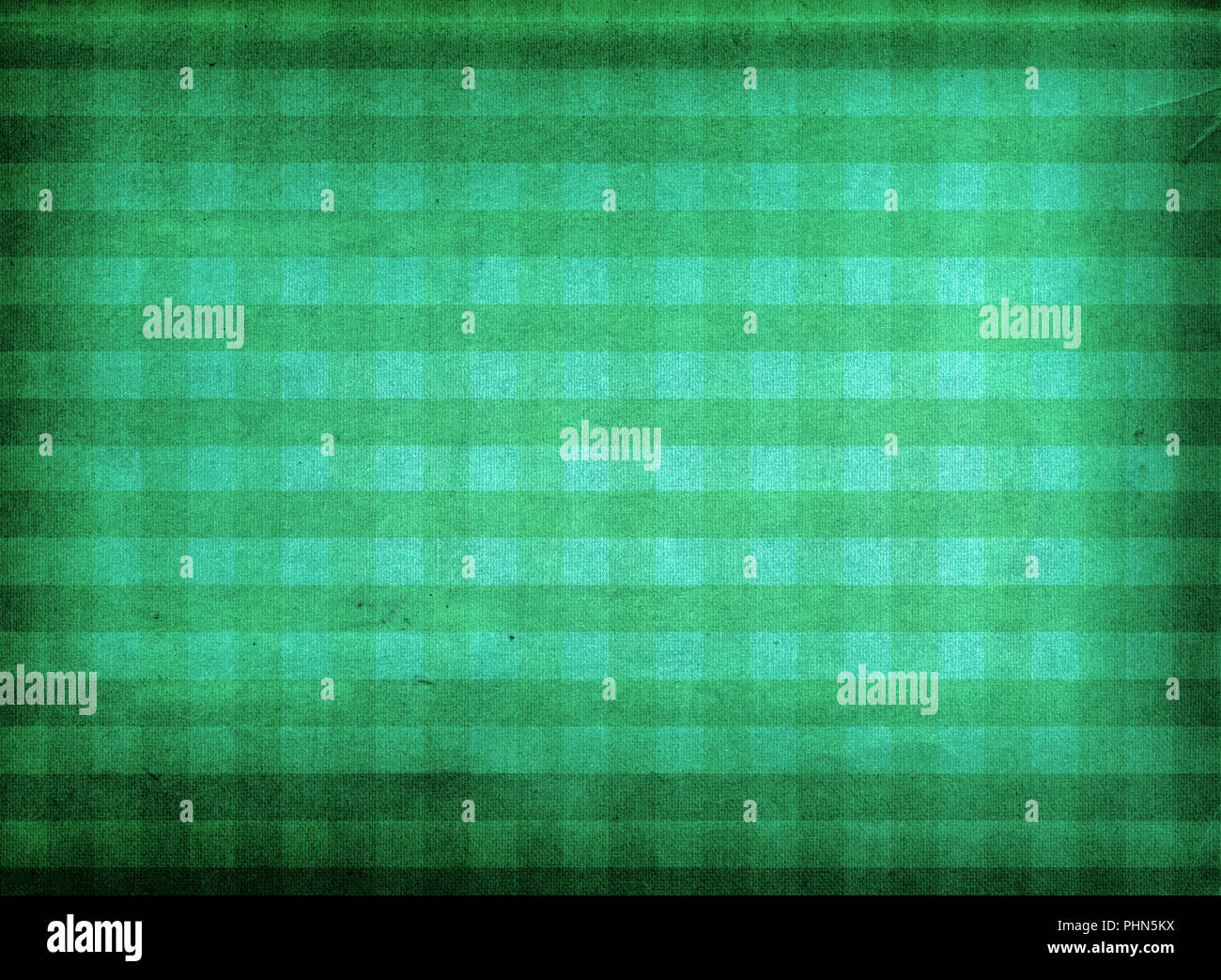 Green chequered fabric background Stock Photo - Alamy
