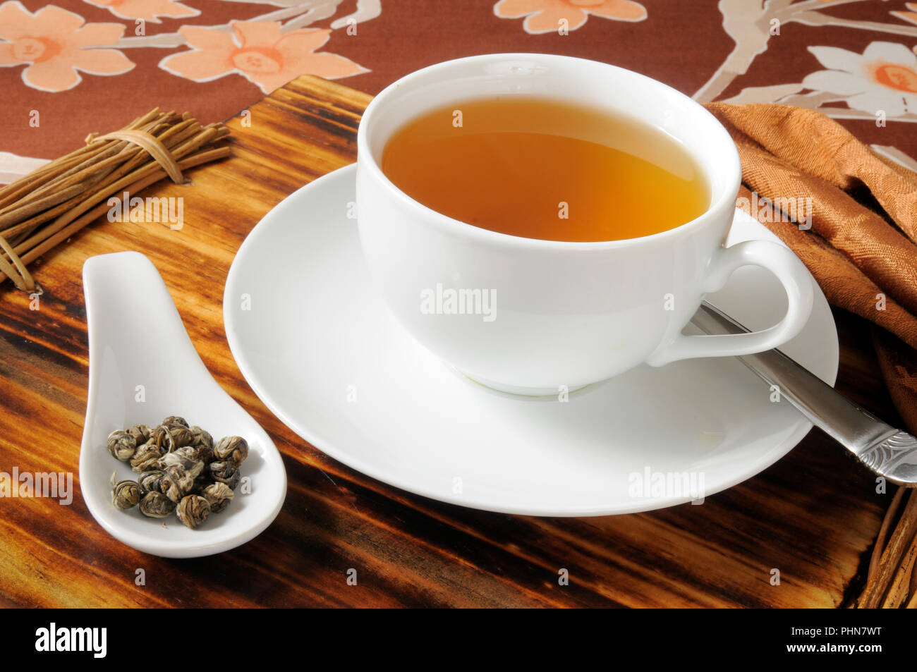 Green tea sample hi-res stock photography and images - Alamy