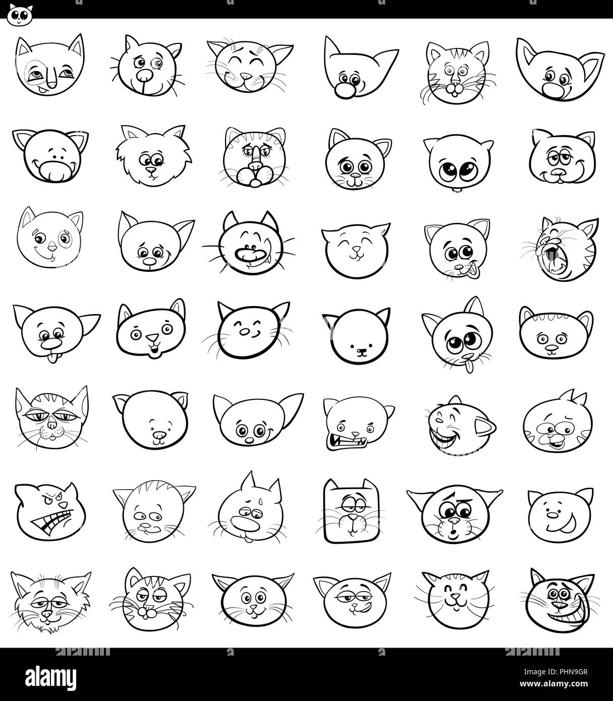 Large cartoon characters Black and White Stock Photos & Images - Alamy