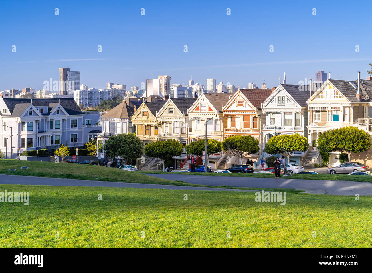 Painted ladies San Francisco Stock Photo - Alamy Painted ladies San Francisco Stock Photo - Alamy