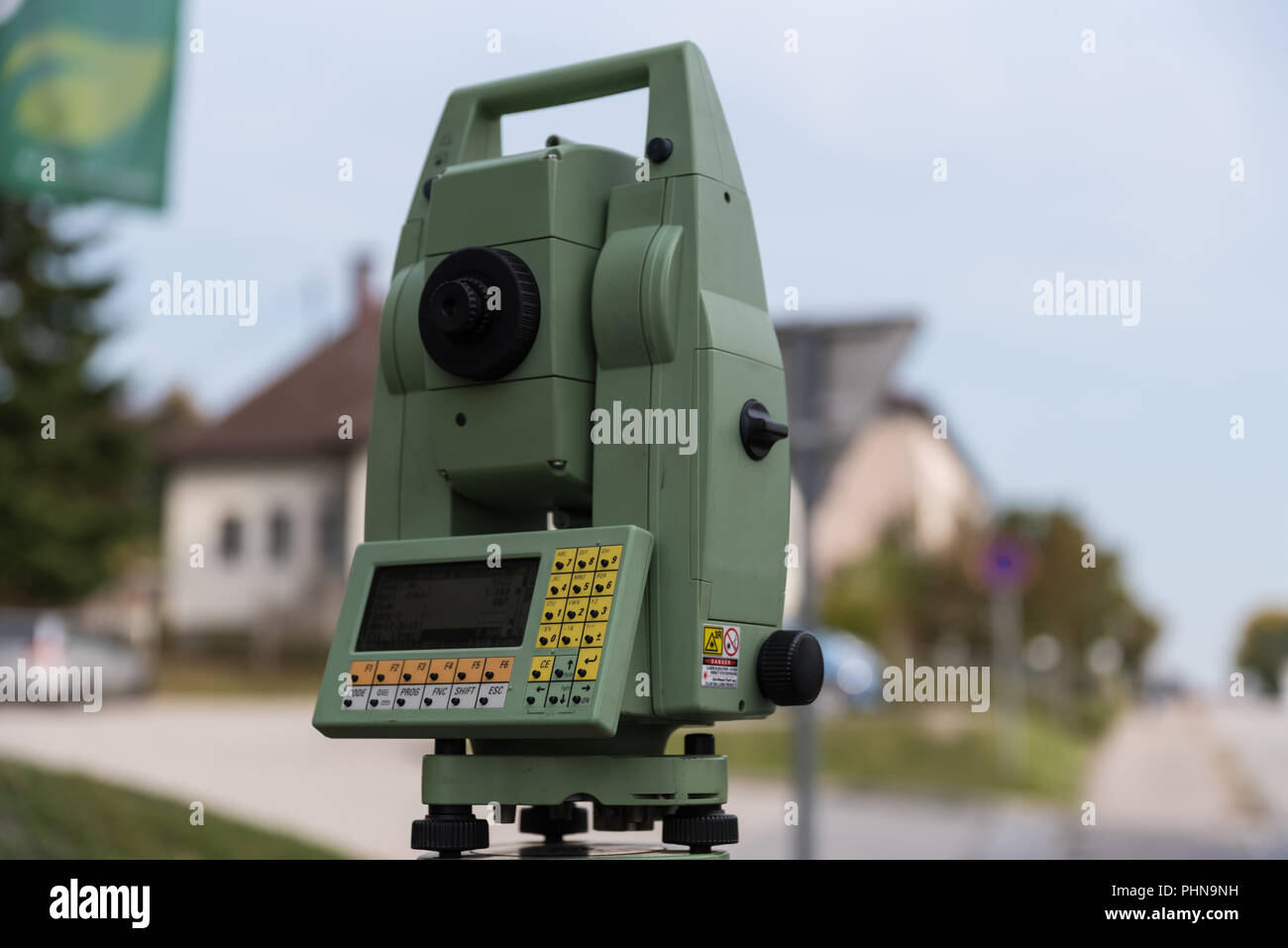 Surveying measuring instrument hi-res stock photography and images - Alamy