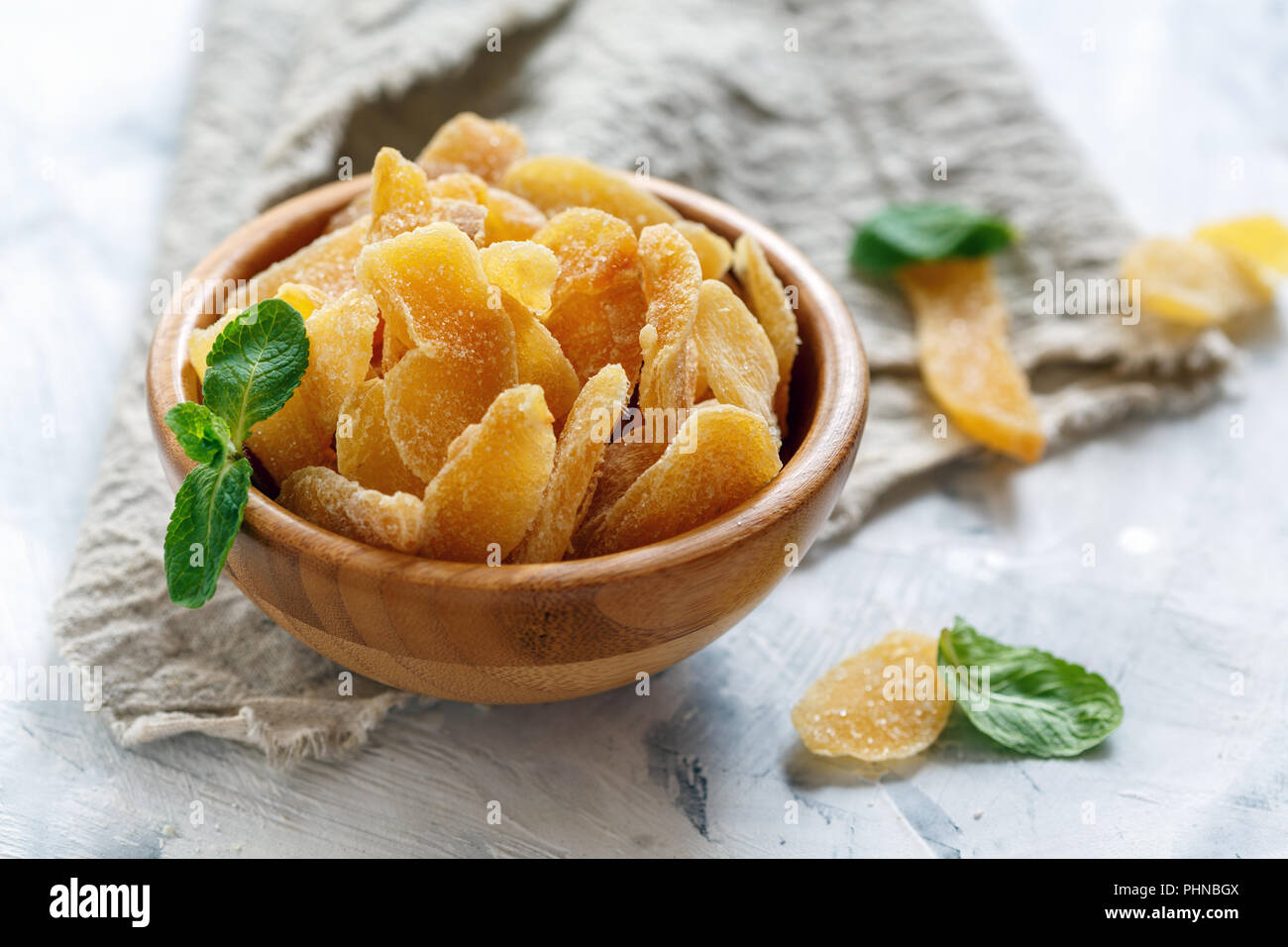 Candied ginger hi-res stock photography and images - Alamy