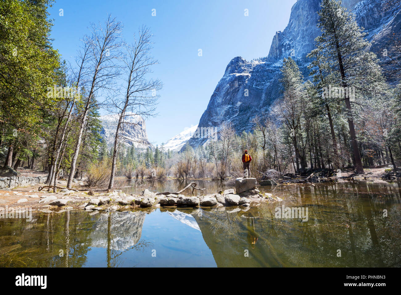 Early spring in Yosemite Stock Photo - Alamy