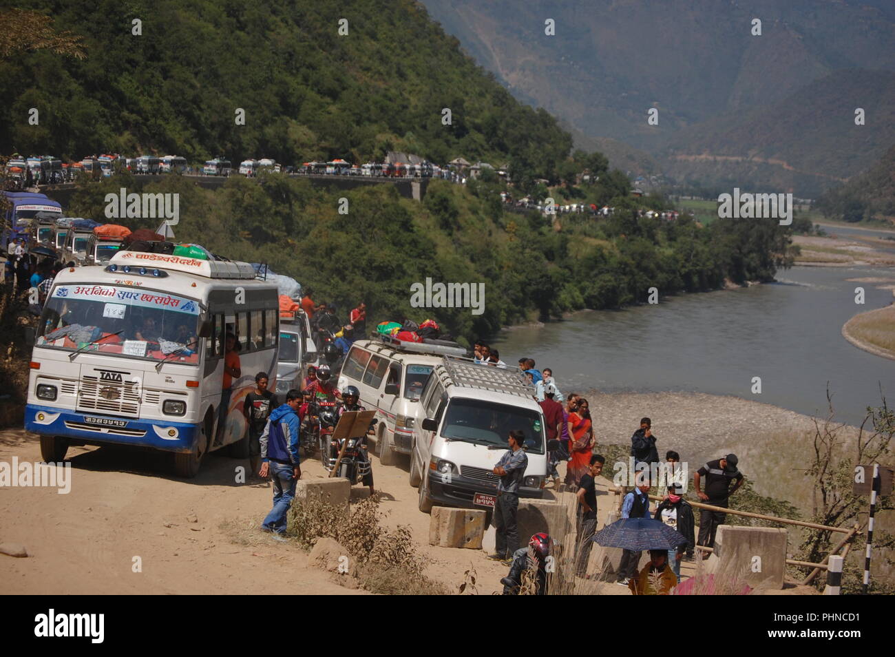 Scenic traffic jam hi-res stock photography and images - Alamy