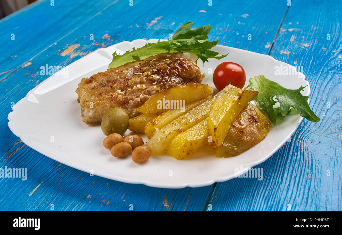 Chinese-Style Sheet Pan Cod Stock Photo - Alamy