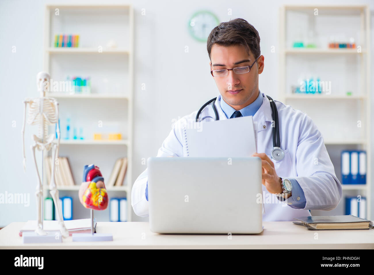 Computer model of the heart hi-res stock photography and images - Alamy