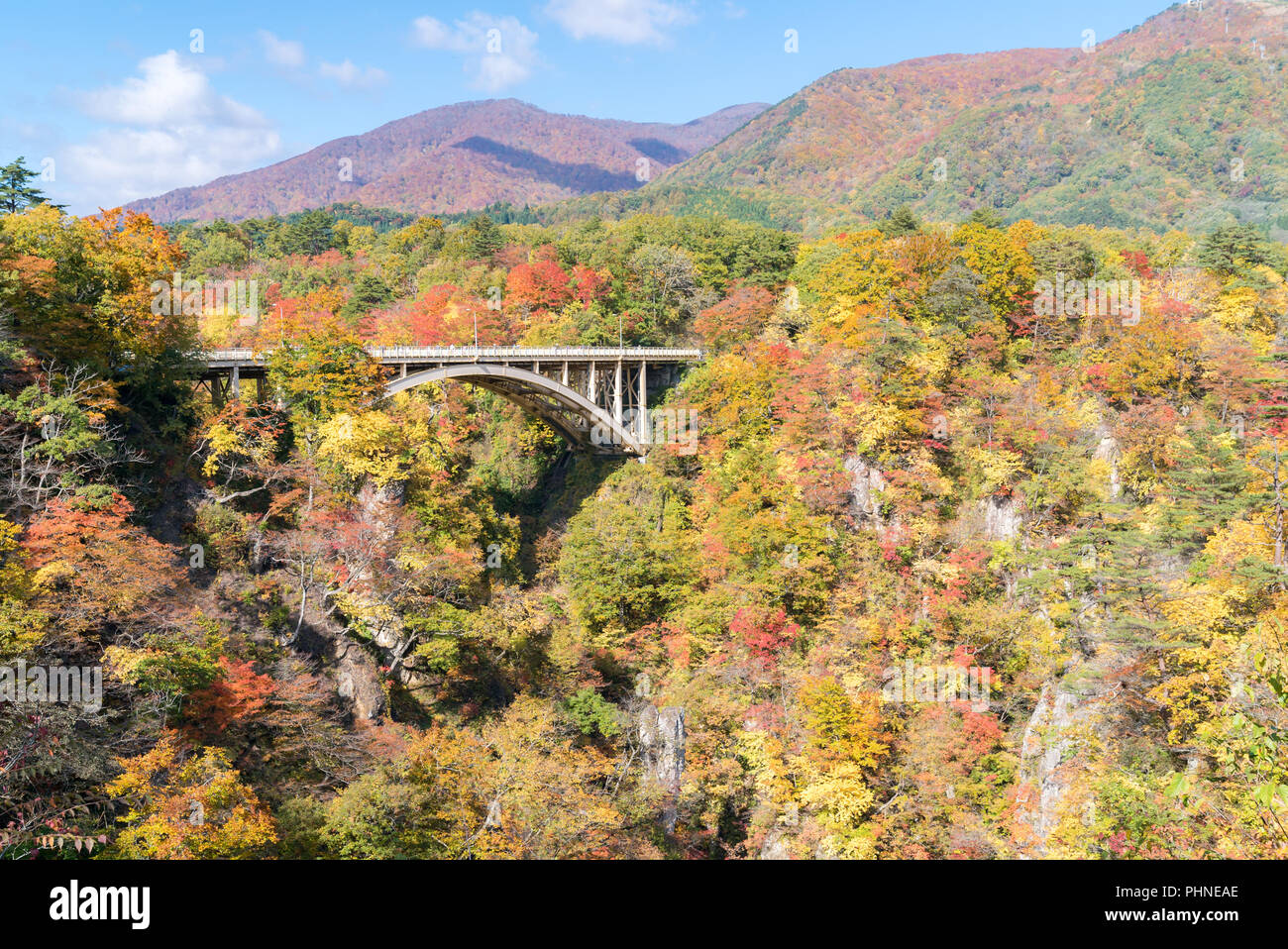 Naruko Gorge Miyagi Tohoku Japan Stock Photo - Alamy