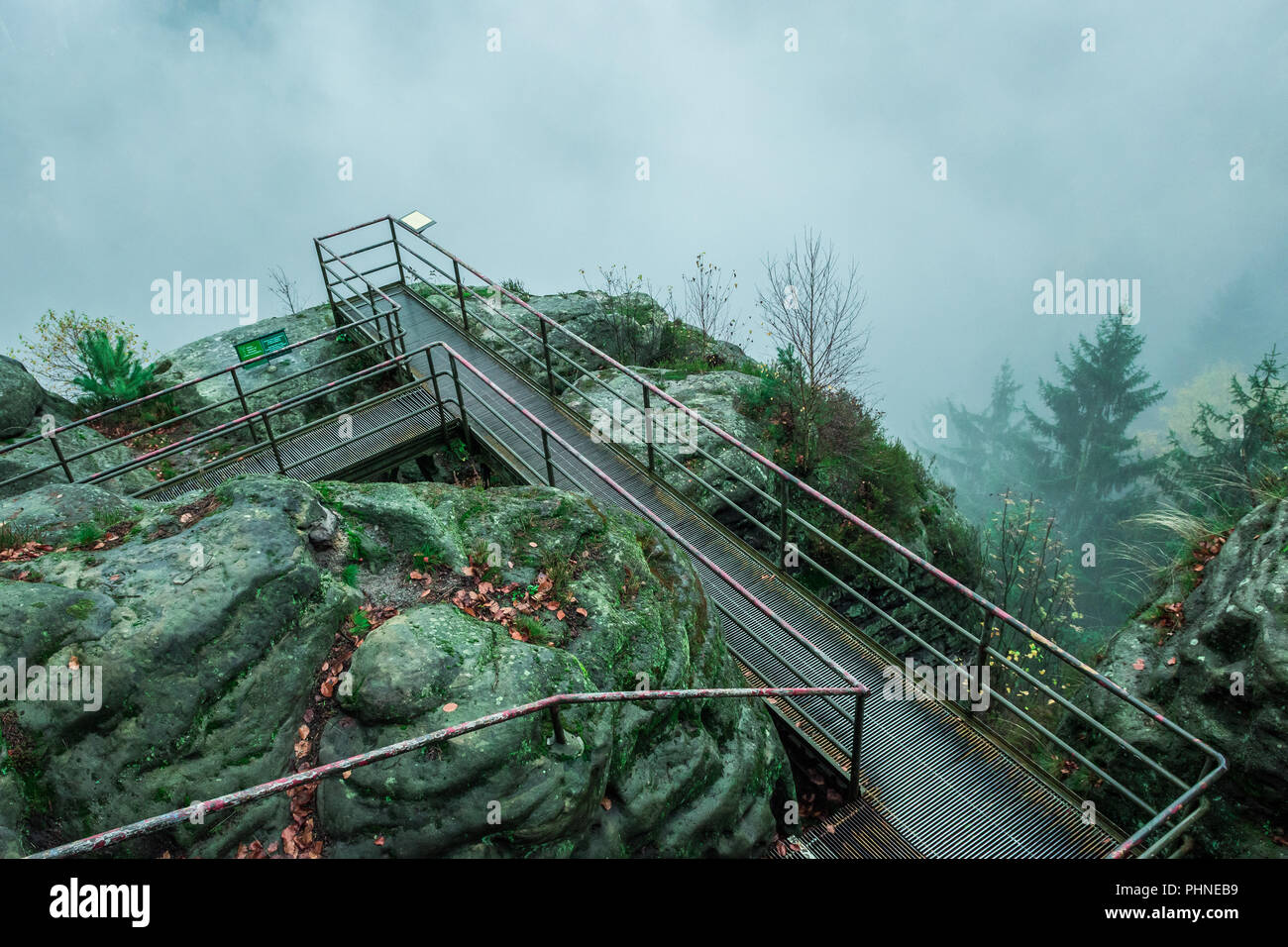 Old Bridge at sandstone mountains in dresden Stock Photo - Alamy