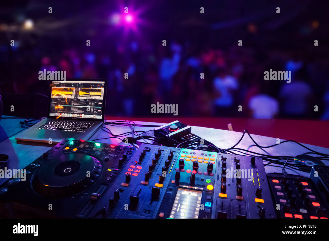 Nightclub Dj Background