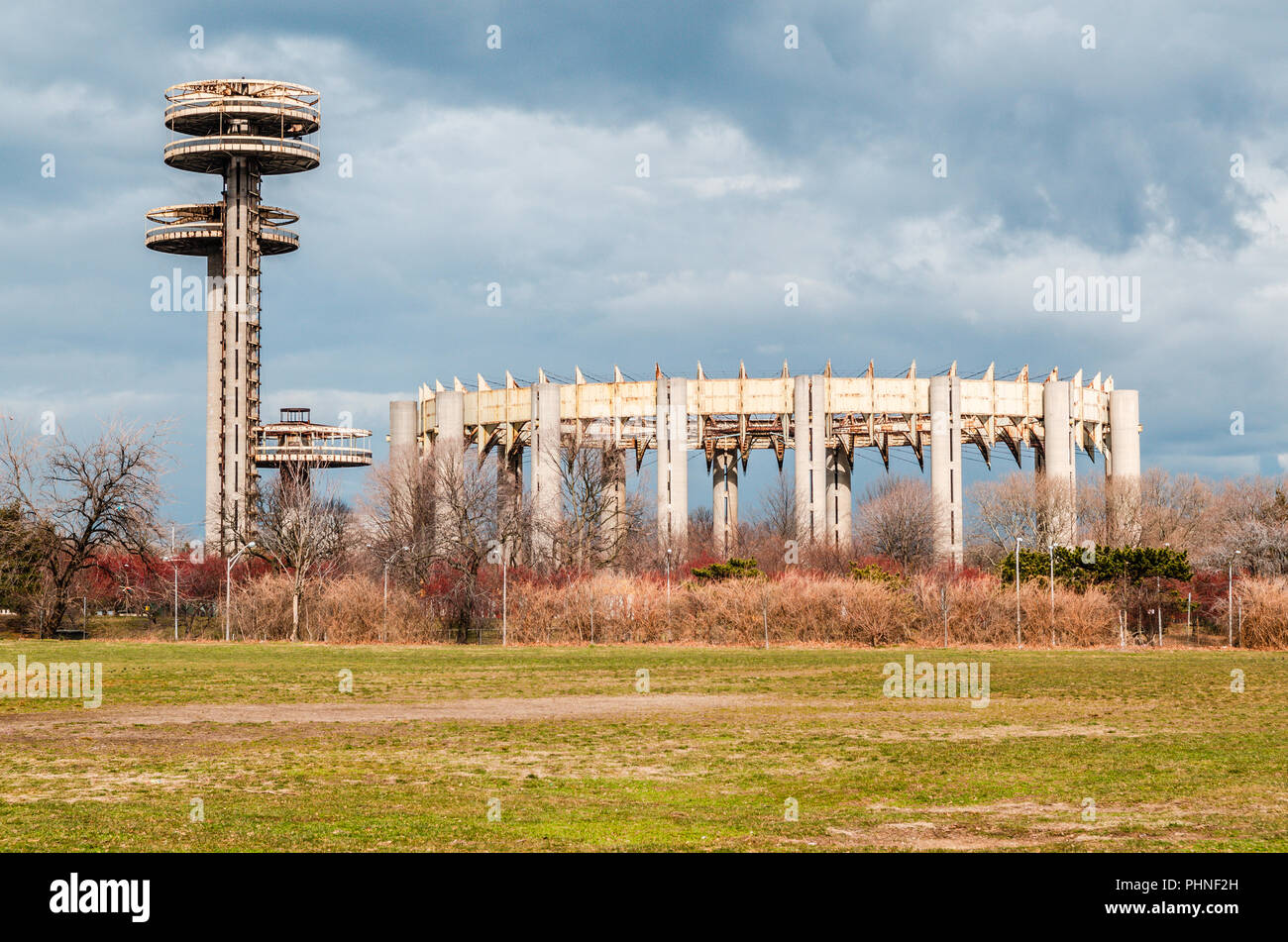 Flushing Meadows Park, world exhibition architecture, queens theatre ...