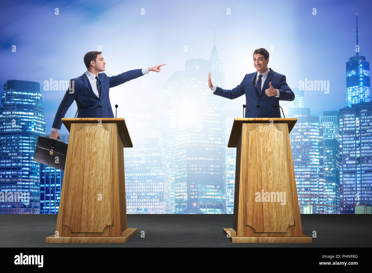 Panel speaking audience hi-res stock photography and images - Alamy