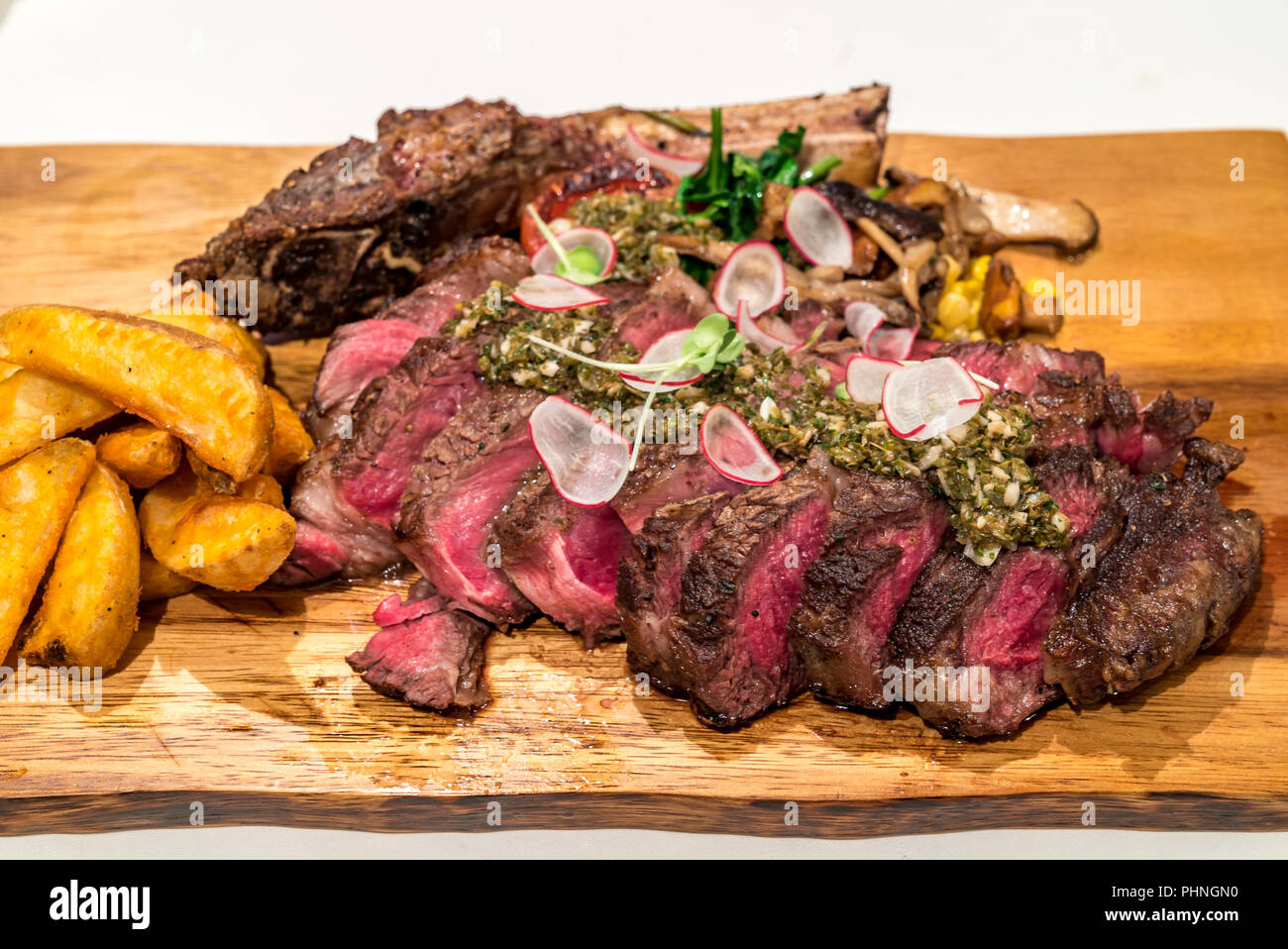 Tomahawk Beef steak Stock Photo - Alamy