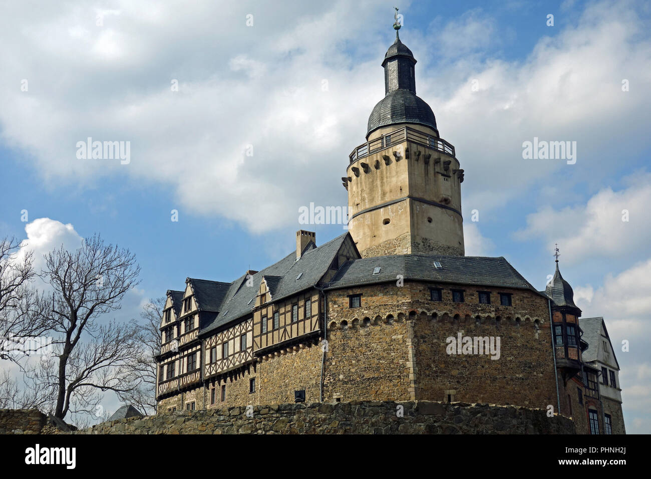 Castle Falkenstein in the Harz,germany Stock Photo - Alamy