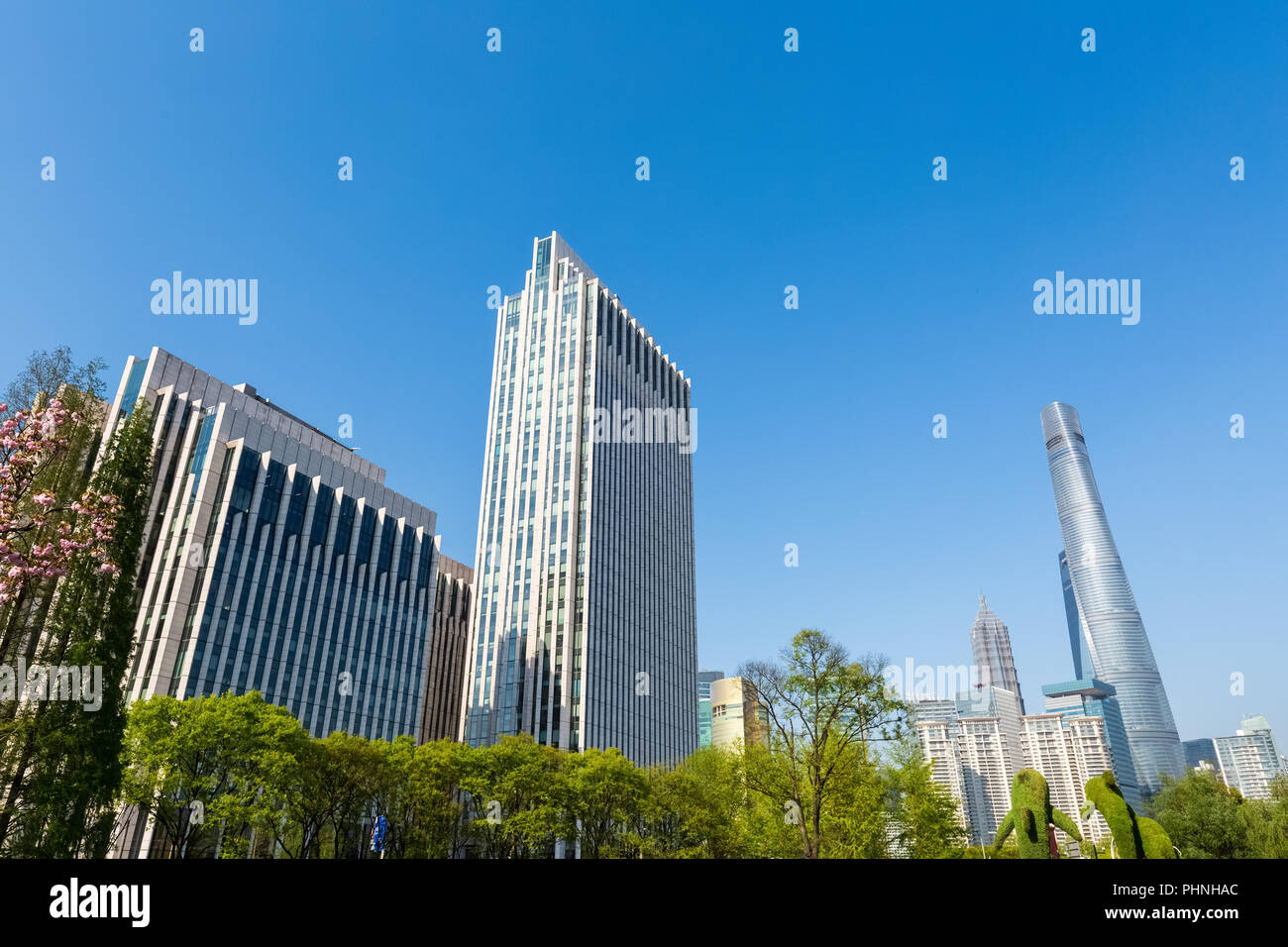 modern architecture in shanghai Stock Photo - Alamy