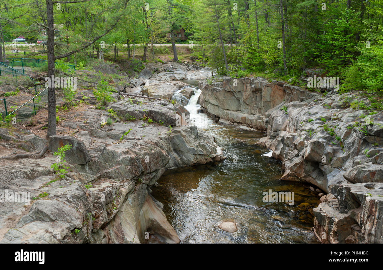 Coos Canyon – a popular rest stop along a National Scenic Byway. The ...