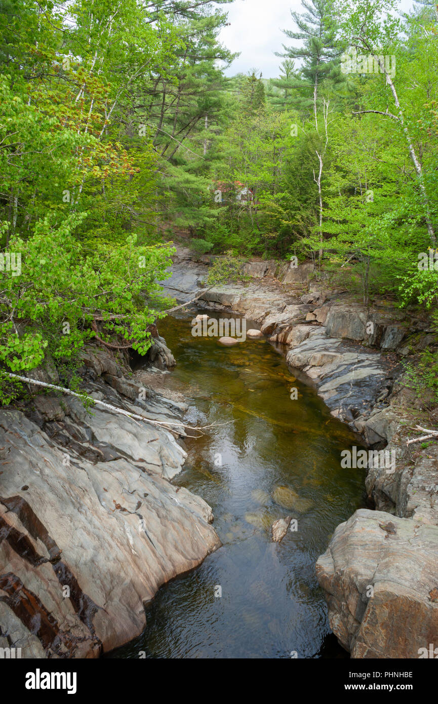 Coos Canyon – a popular rest stop along a National Scenic Byway. The ...