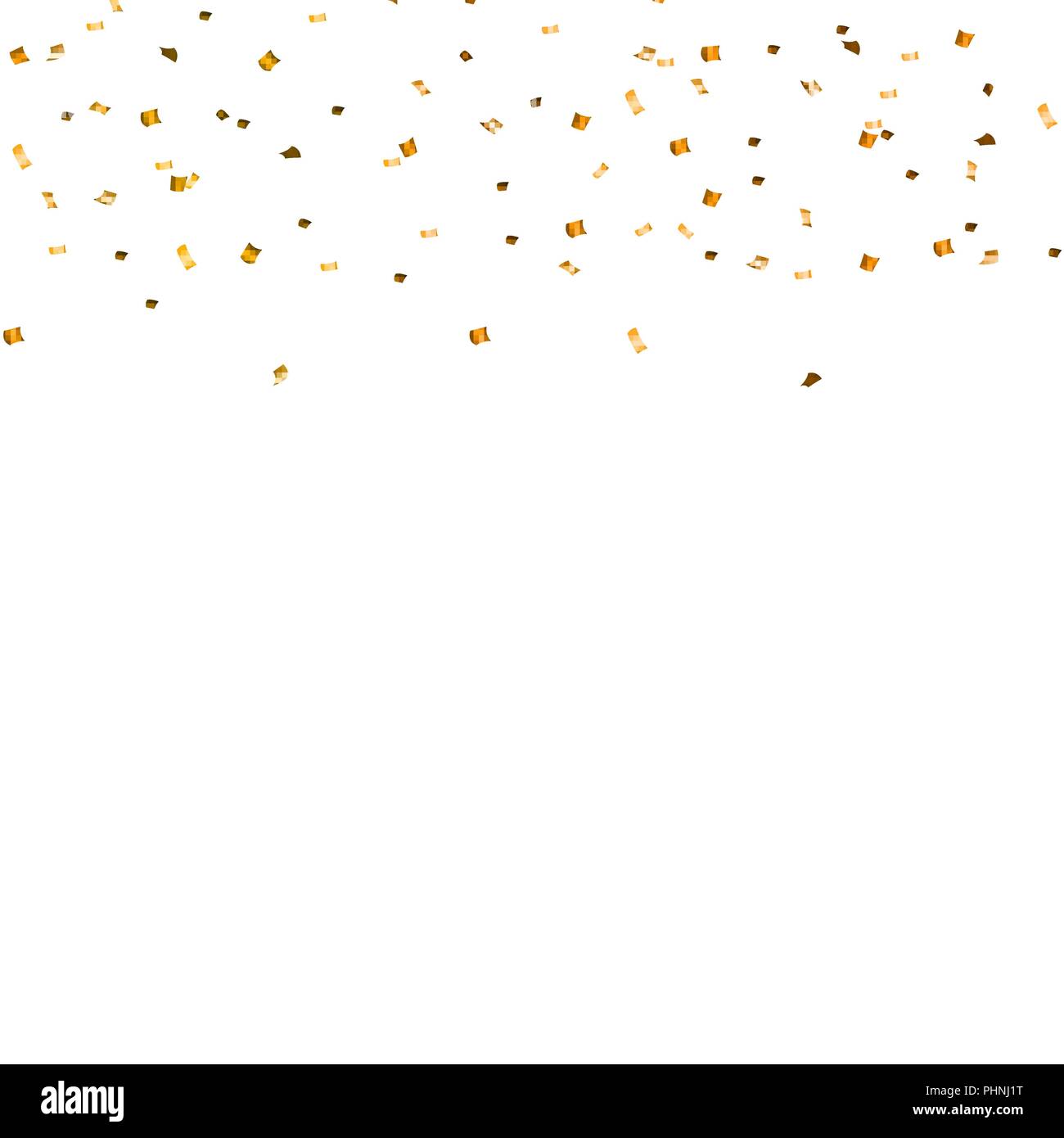 Abstract confetti background with polka dot confetti. Vector ...