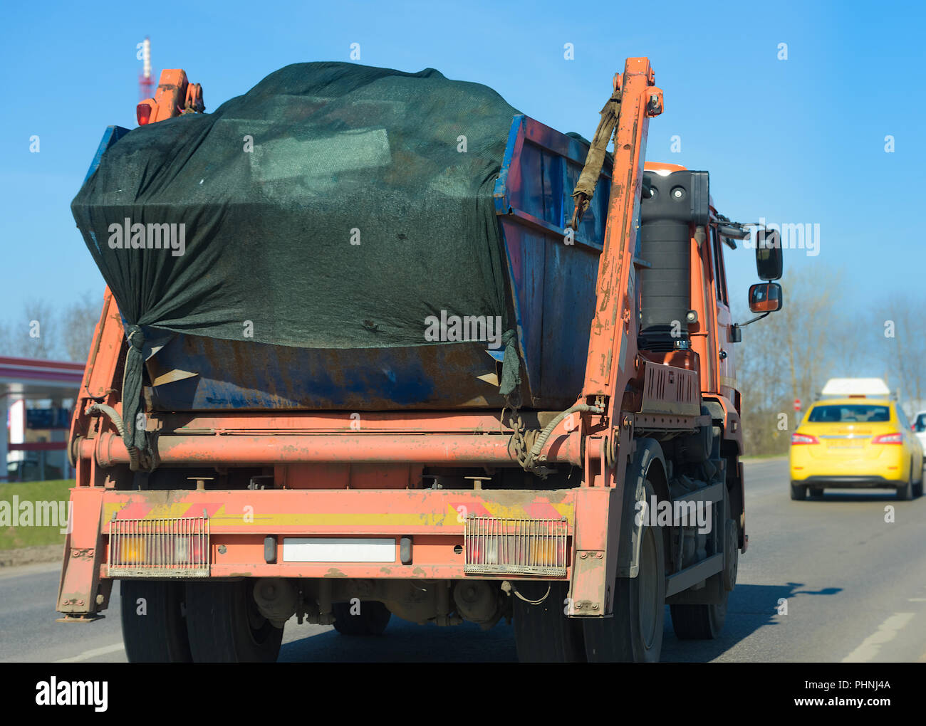 Garbage truck dumpster europe hi-res stock photography and images - Alamy
