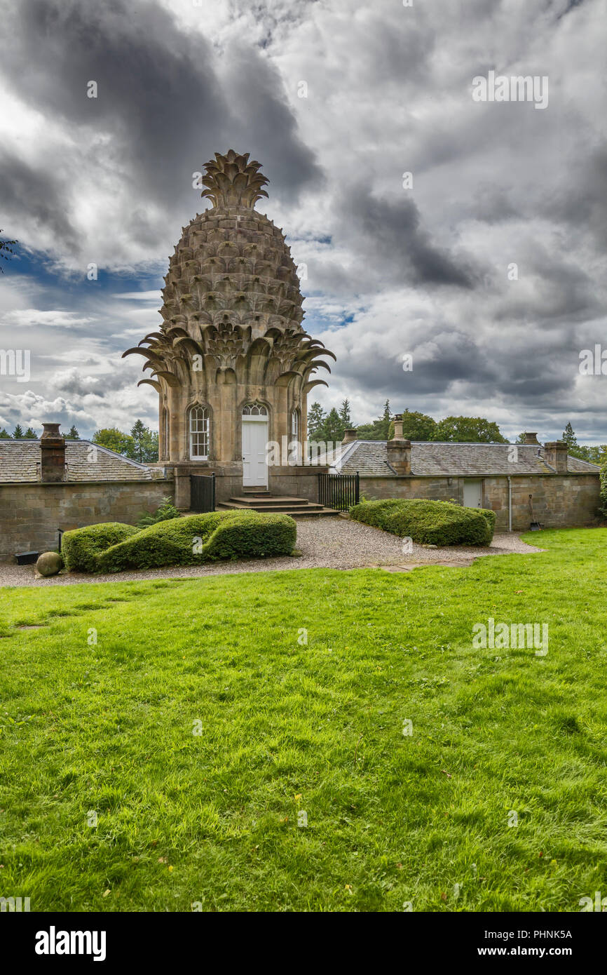 Dunmore Pineapple (1761), Stirlingshire, Scotland, UK Stock Photo - Alamy