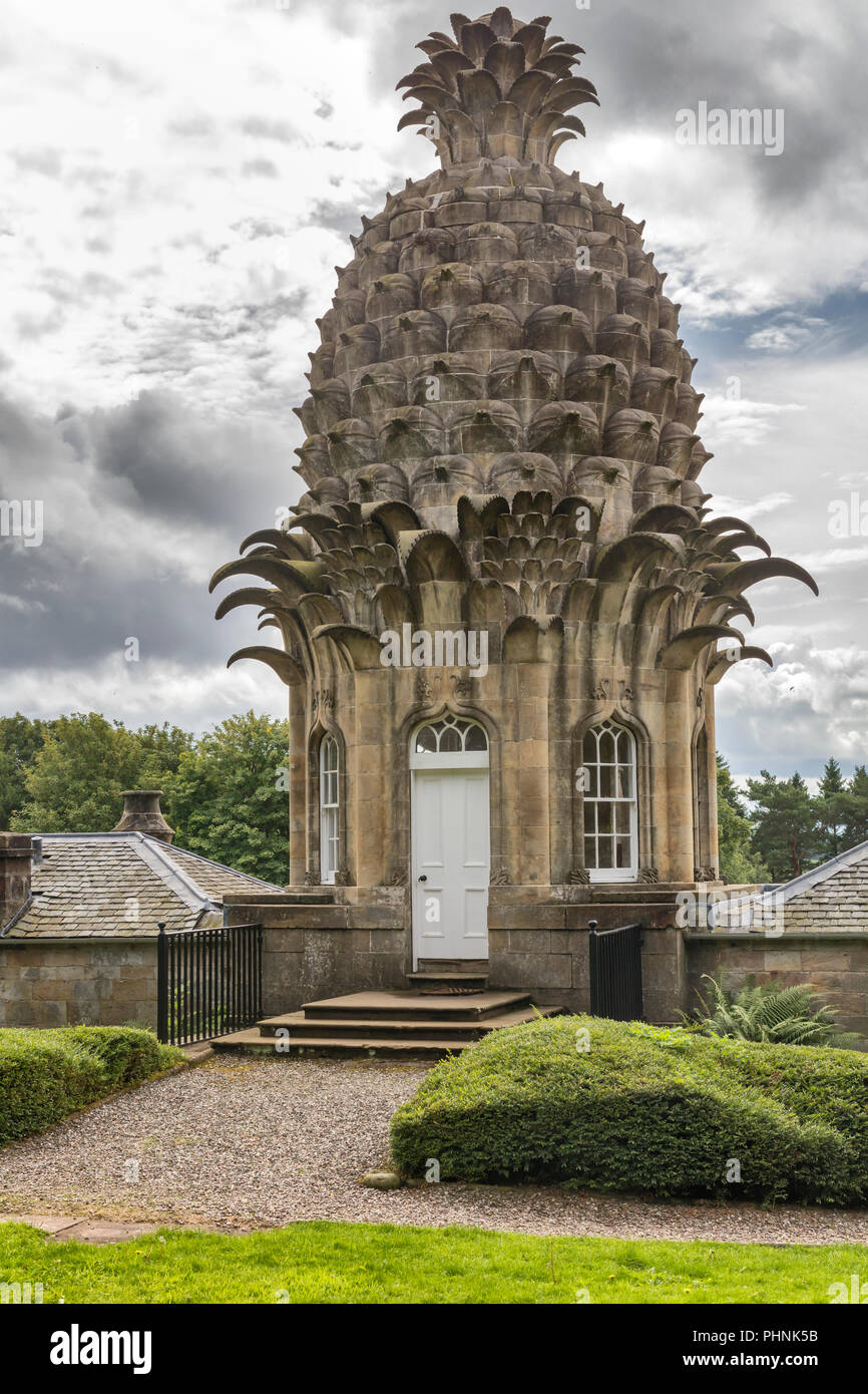 Dunmore Pineapple (1761), Stirlingshire, Scotland, UK Stock Photo - Alamy