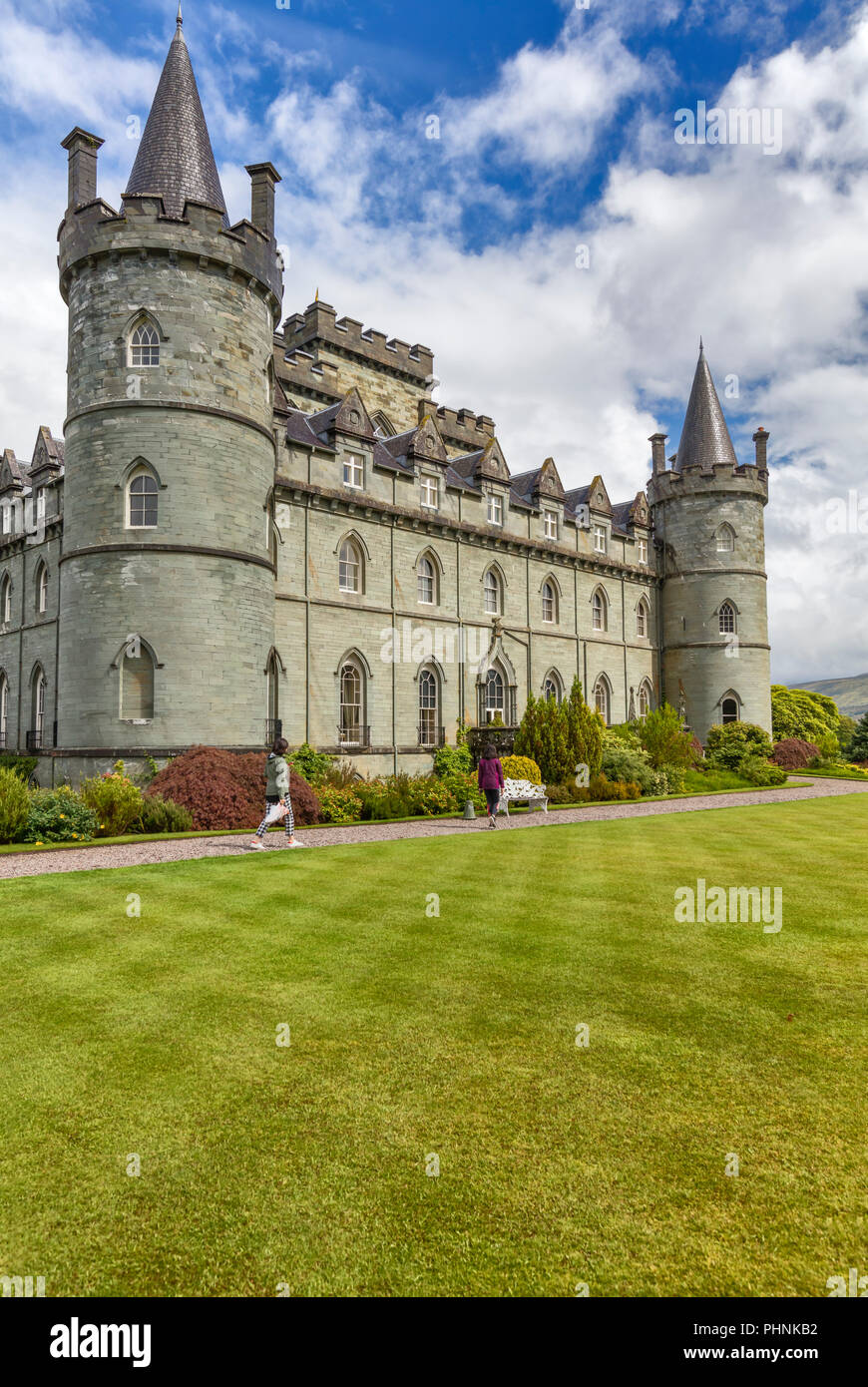 Inverary castle (1749), Argyll, Scotland, UK Stock Photo - Alamy