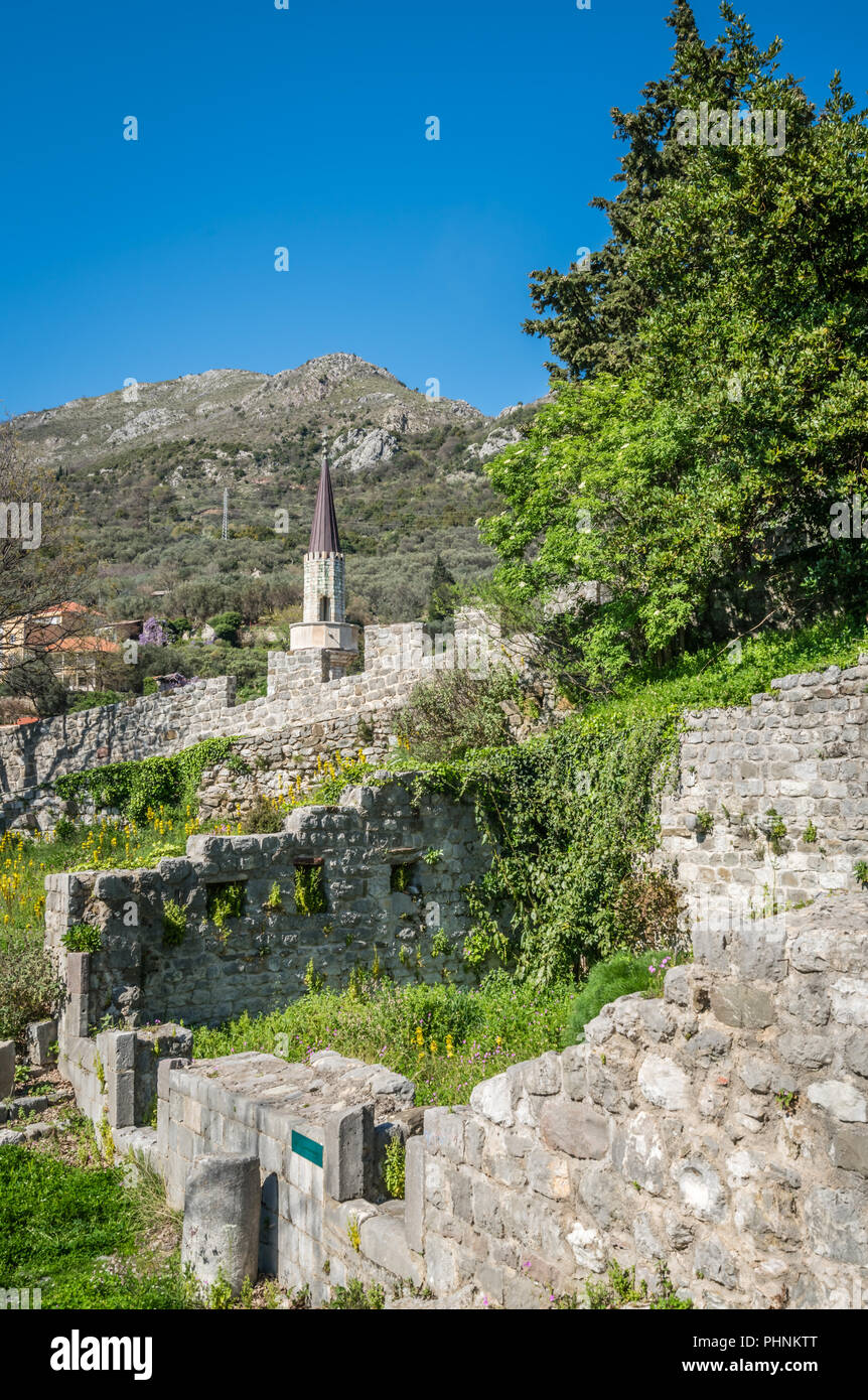 The ruins of Stari Bar Stock Photo - Alamy