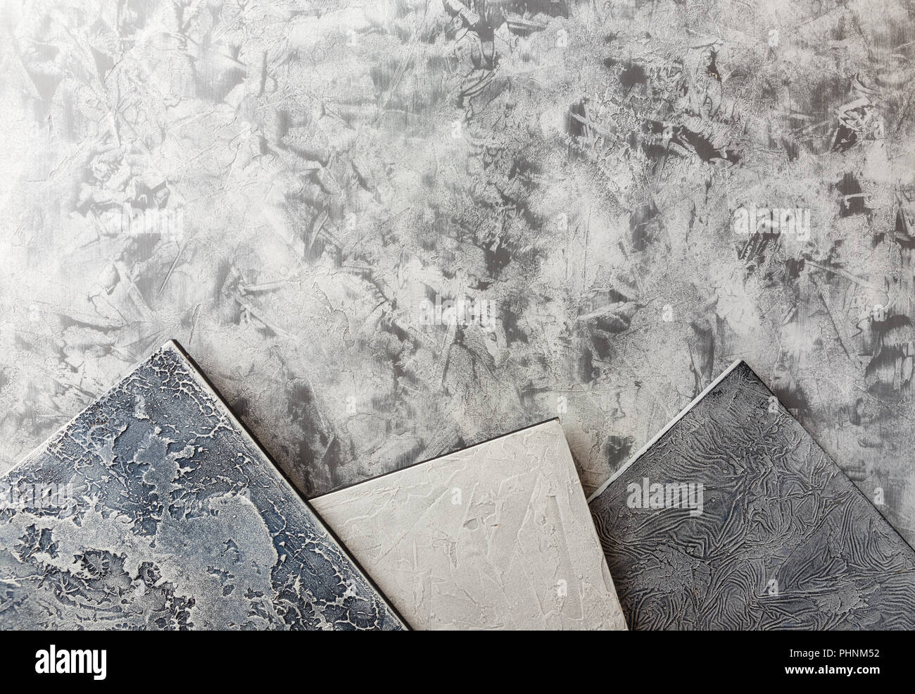 Samples of concrete backgrounds Stock Photo - Alamy