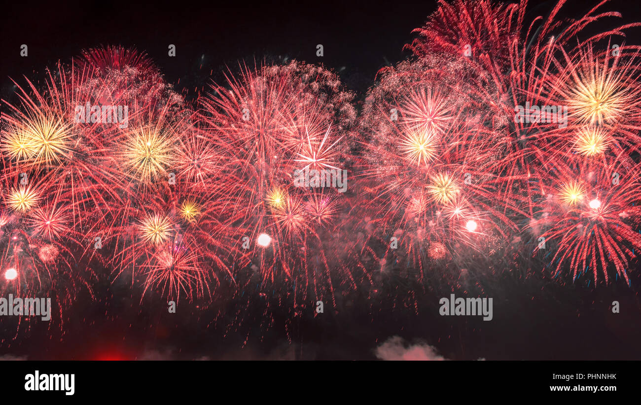 Party with fireworks hi-res stock photography and images - Alamy