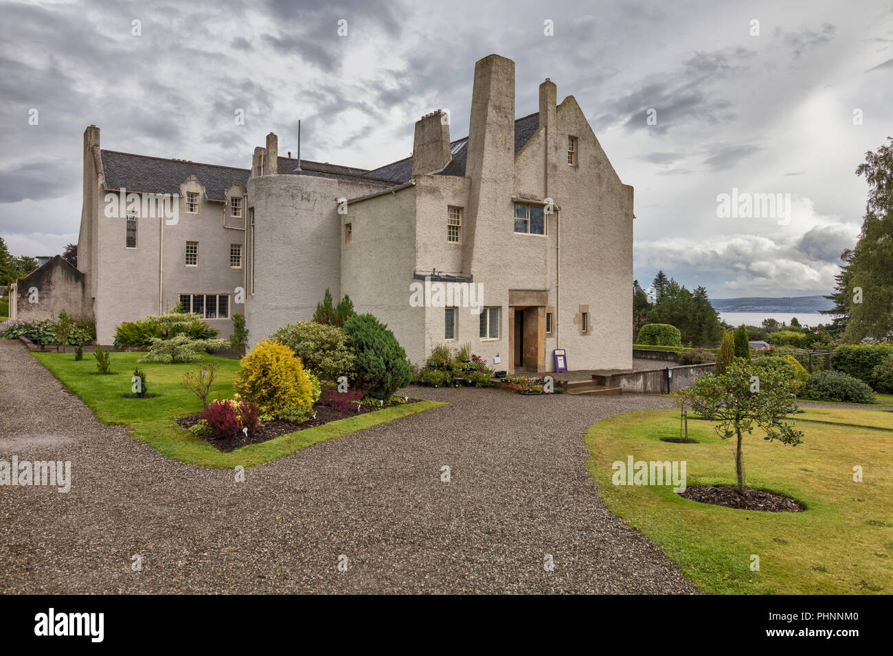 Hill house (1904), Helensburgh, Dunbartonshire, Scotland, UK Stock ...