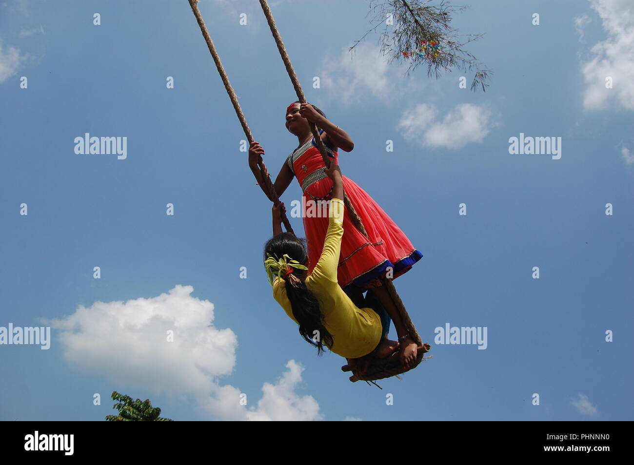 Dashain swing hi-res stock photography and images - Alamy