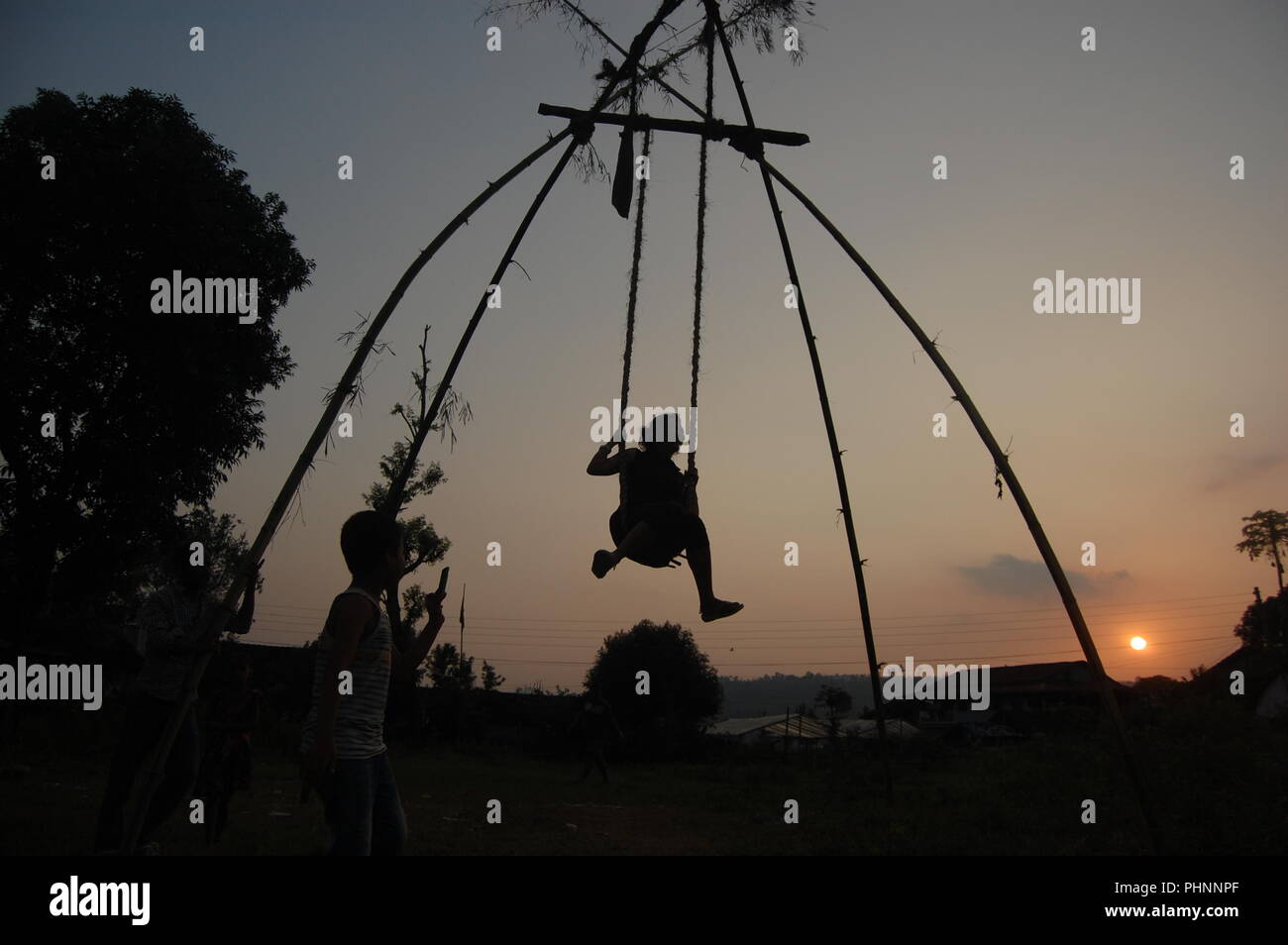 Dashain festival, nepal hi-res stock photography and images - Alamy