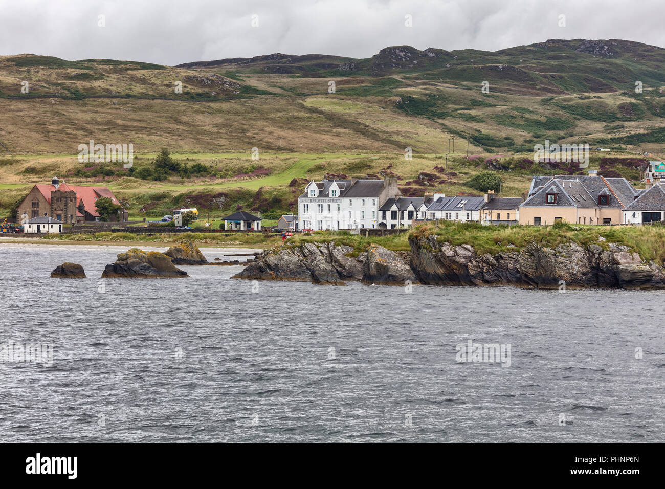 Port Ellen, Islay, Inner Hebrides, Argyll, Scotland, UK Stock Photo - Alamy