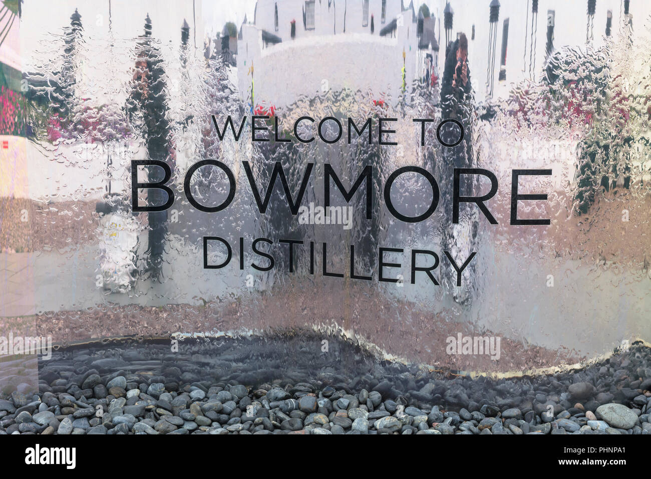 Bowmore distillery, Visitor centre, Bowmore, Islay, Inner Hebrides ...