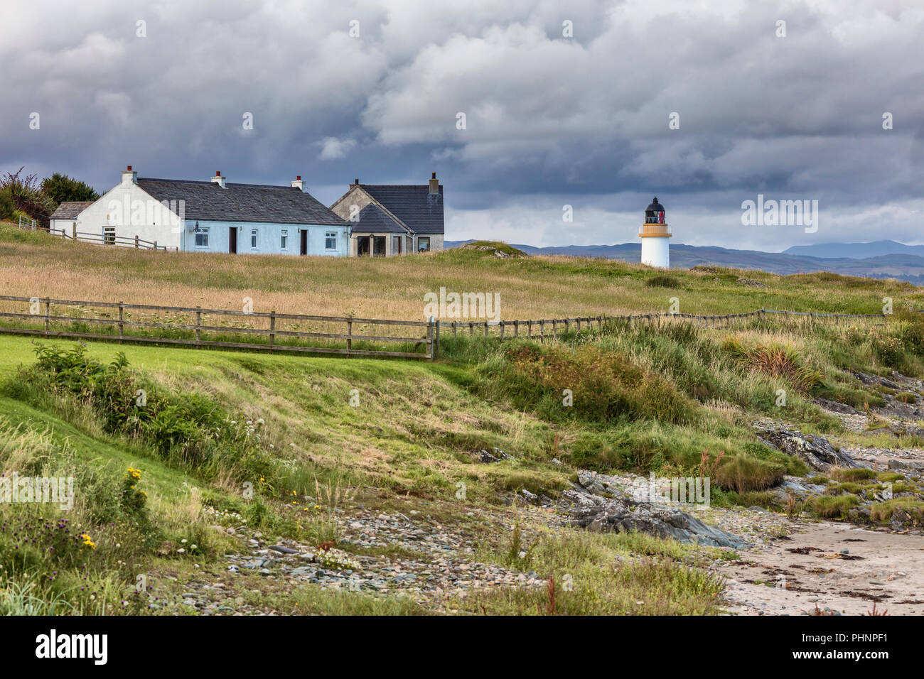 Port Charlotte, Islay, Inner Hebrides, Argyll, Scotland, UK Stock Photo ...