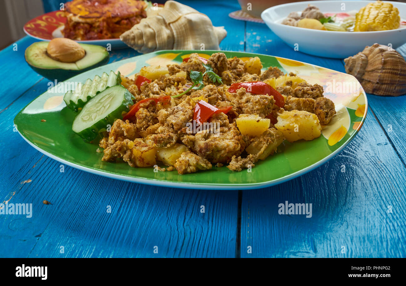 Mexican picadillo hi-res stock photography and images - Alamy