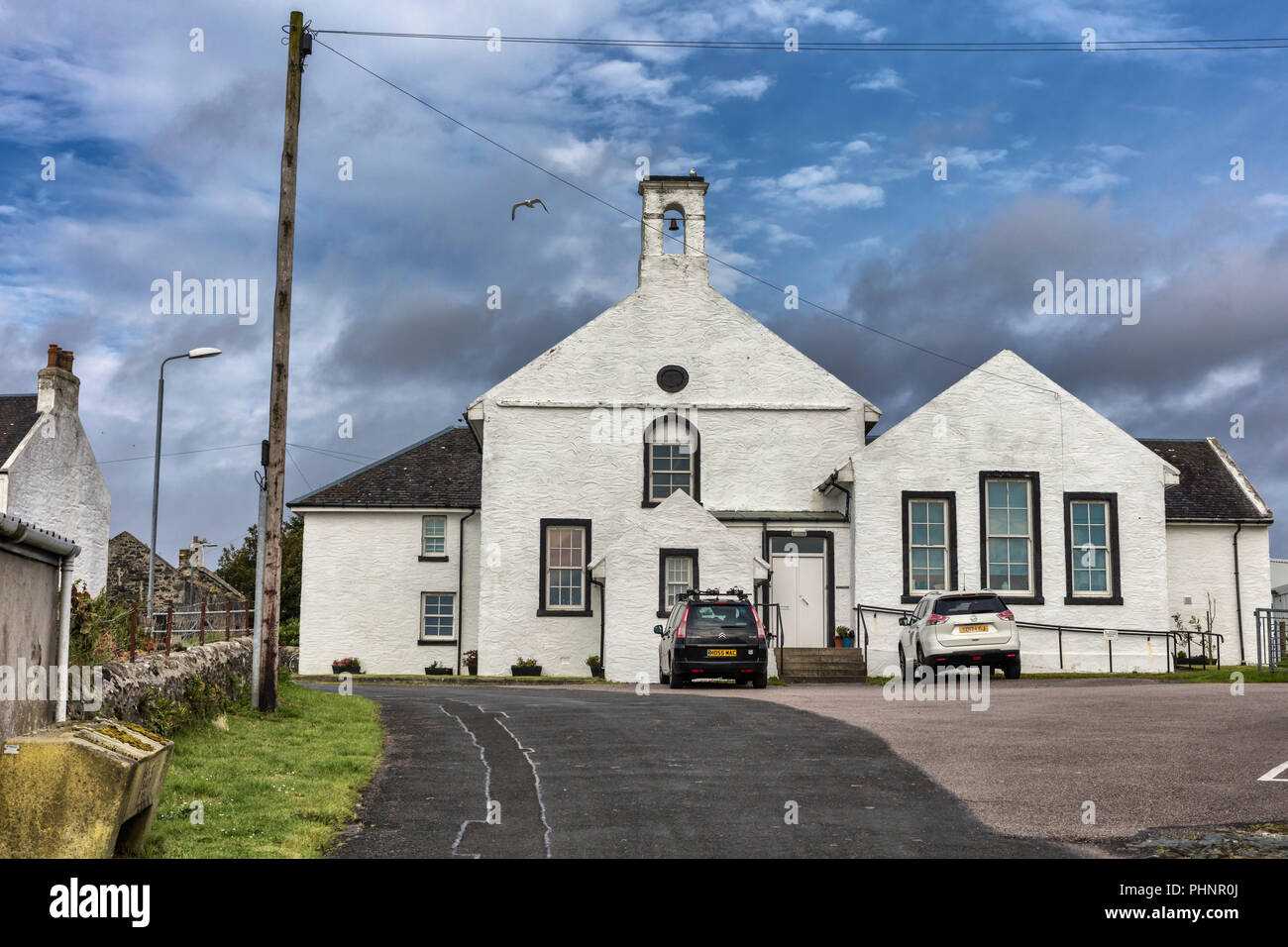Port Charlotte, Islay, Inner Hebrides, Argyll, Scotland, UK Stock Photo ...