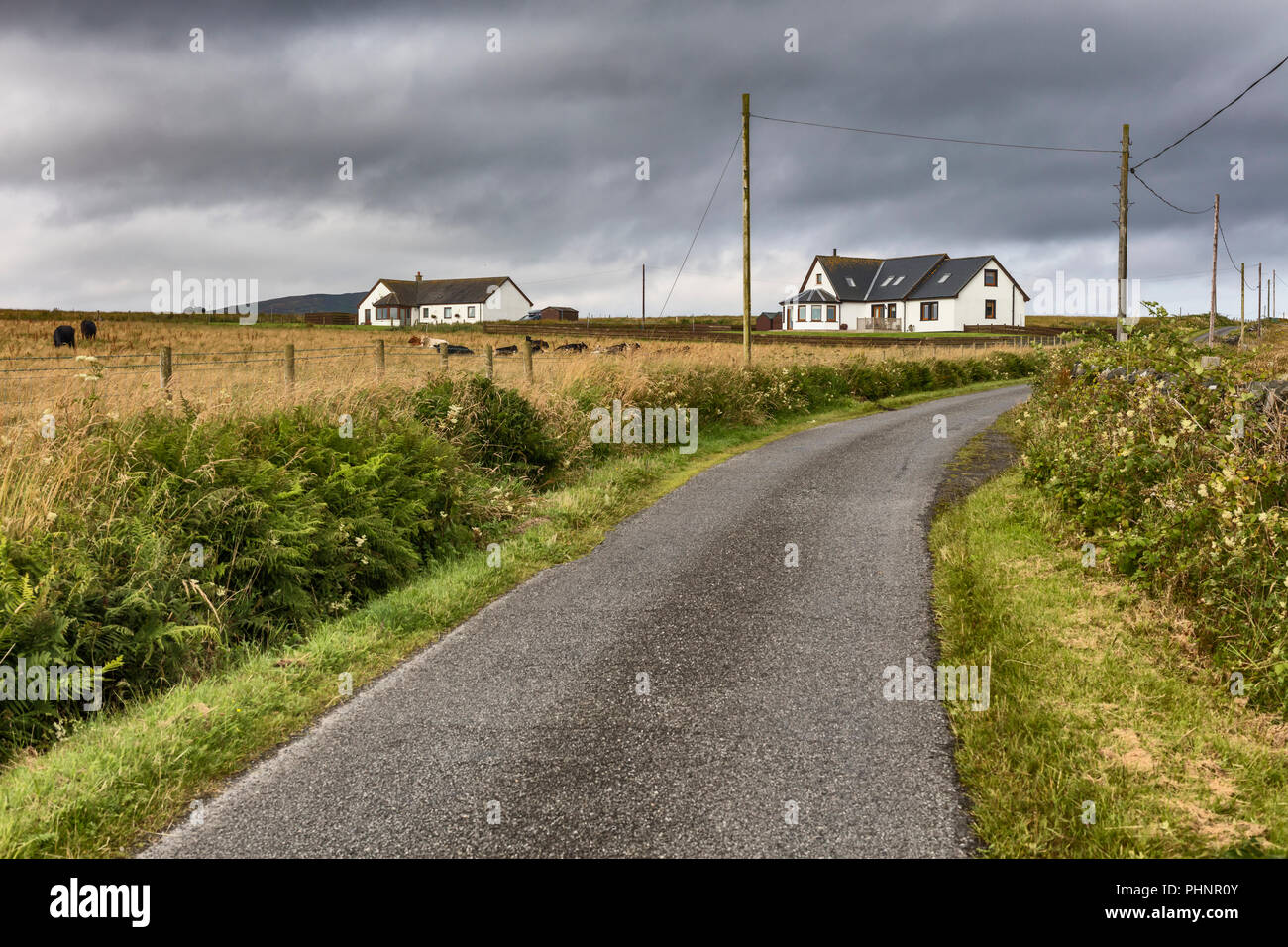 Port Charlotte, Islay, Inner Hebrides, Argyll, Scotland, UK Stock Photo ...