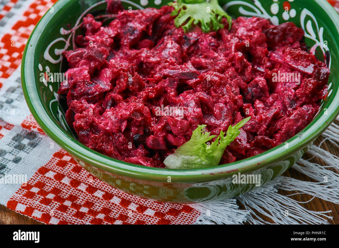 Polish Fried Beets Stock Photo - Alamy